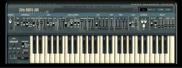6 free VST emulation of Roland Juno 60 Juno 160 & Juno 6 | Blogosaur