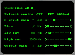 Extract vocals from song with kn0ck0ut VST | Blogosaur